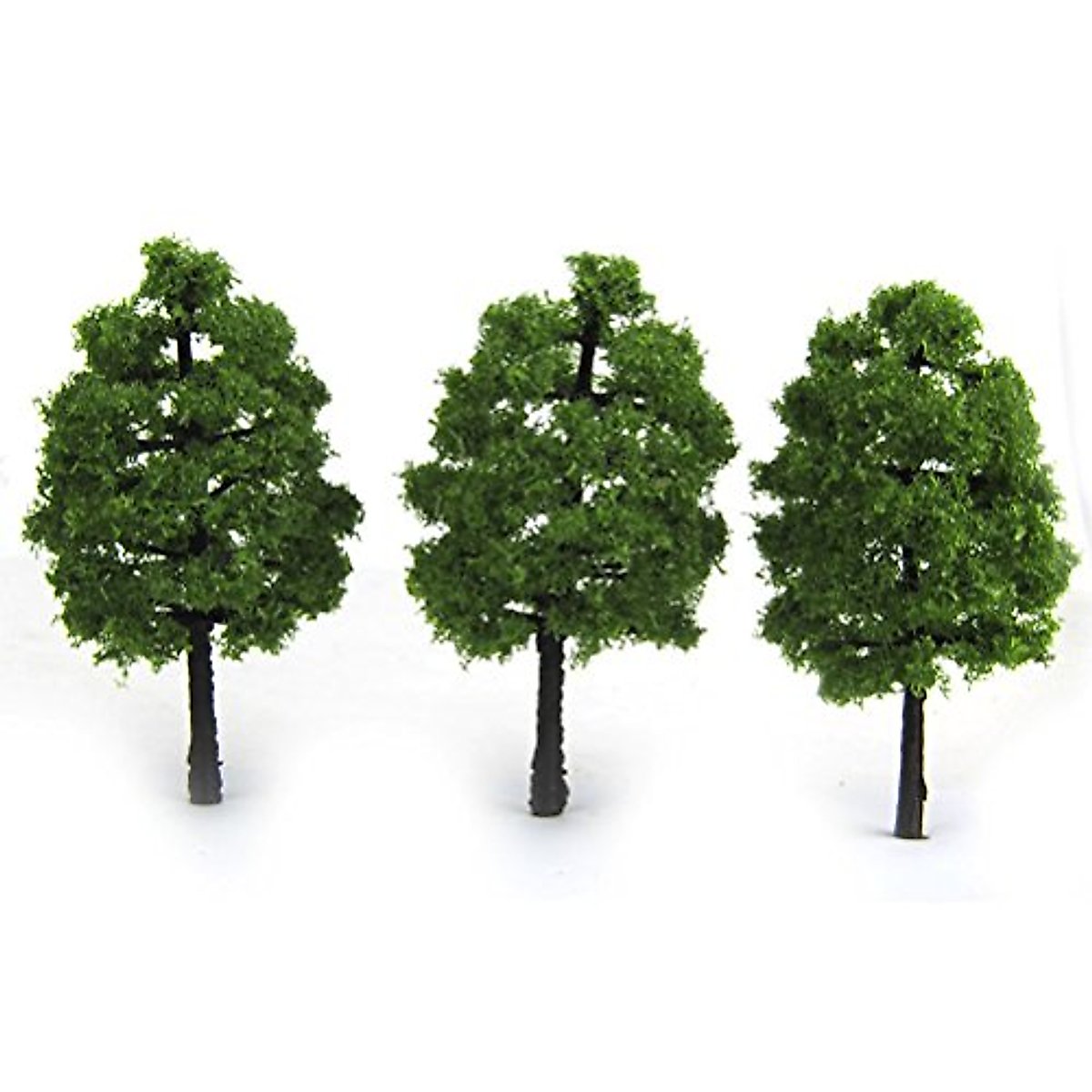 WINOMO Scale Trees Diorama Models Model Train Scenery Architecture Trees Model Railroad SceneryScenery Landscape Model Tree 20pcs 9CM (Dark Green)