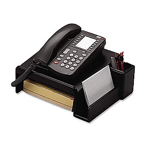 Rolodex Wood Tones Collection Phone Stand, Black (62538)
