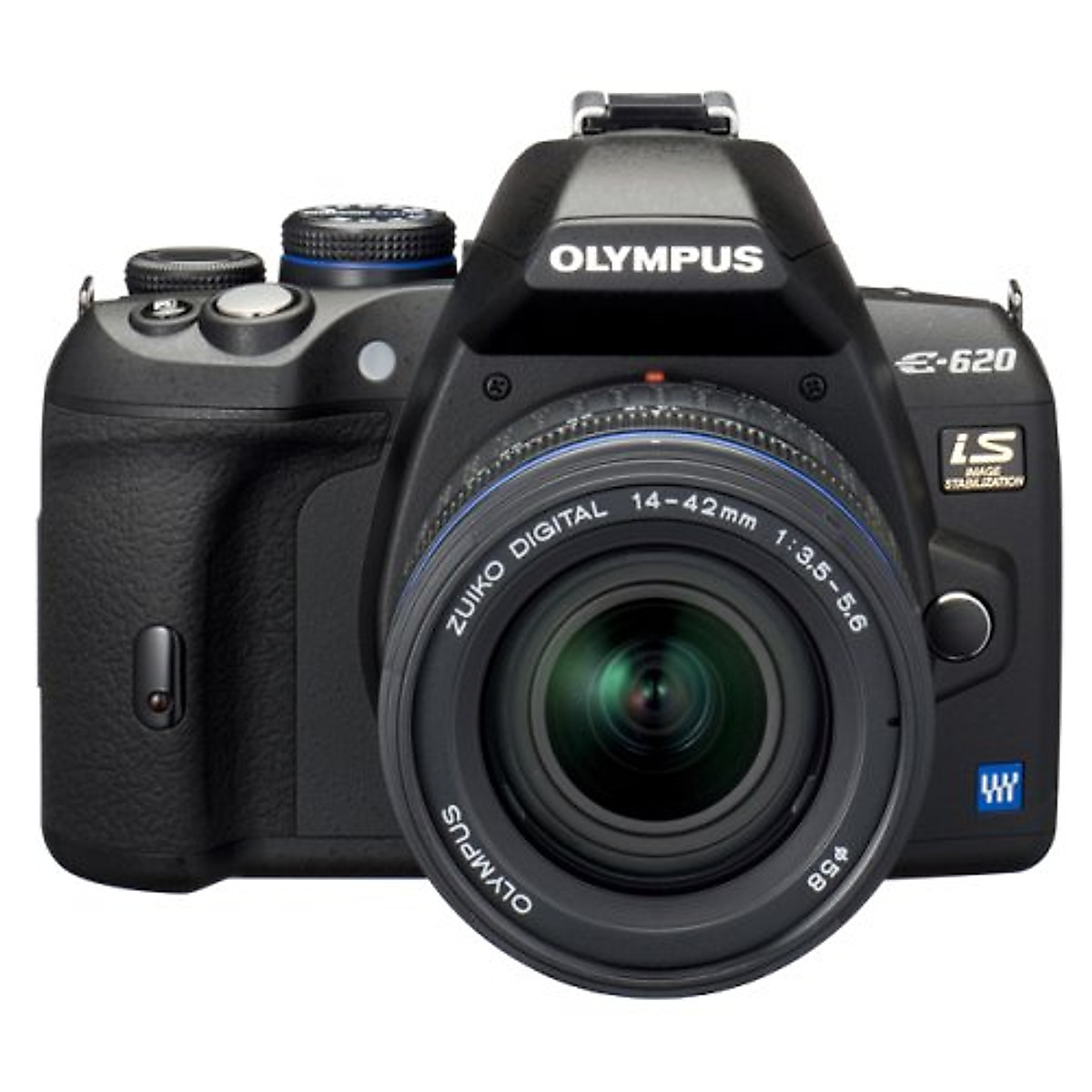 Olympus Evolt E620 12.3MP DSLR with IS, 2.7-inch Swivel LCD with 14-42mm f/3.5-5.6 Zuiko Lens