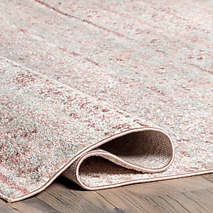nuLOOM Hattie Transitional Moroccan Area Rug, 7x9, Pink
