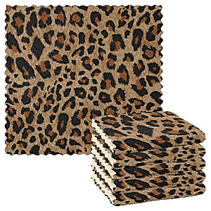 Dish Cloths Dish Towels Kitchen Towels 6 Pack Sets Absorbent Gold Black Marble Soft Decorative Reusable Nonstick Oil Washable (color6)