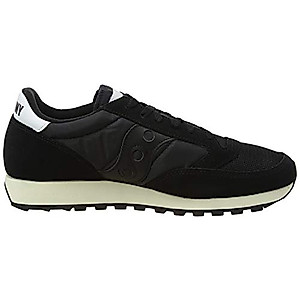 Saucony Originals womens Jazz Original Vintage Sneaker, Black/Black, 7 US