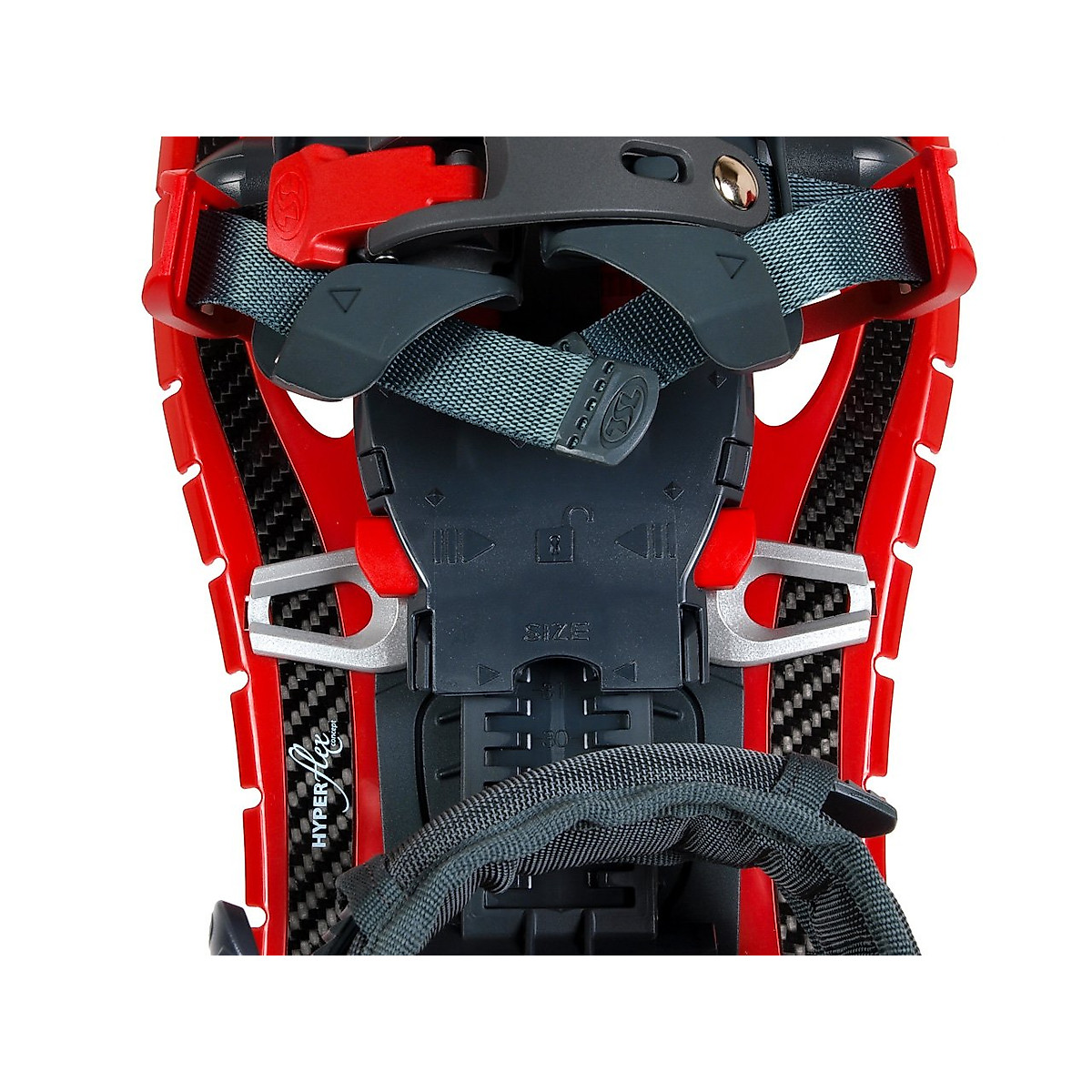 Symbioz Hyperflex Elite Snowshoe, Red, 20.5in