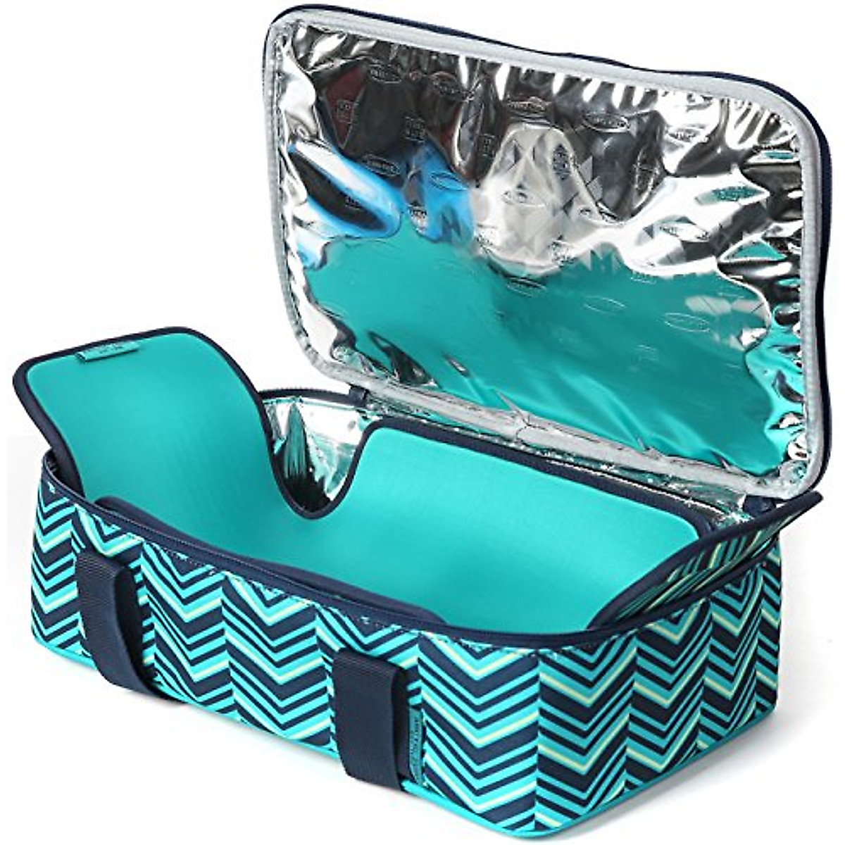 Arctic Zone Thermal Insulated Tote Hot/Cold Large Food Carrier, Teal