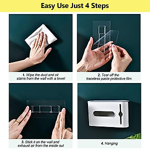 NewGtuizi Trash Bag Holder,Trash Bag Dispenser with Lid Punch-Free,Garbage Bag Dispenser Garbage Bag Holder for Cabinet, Garbage Bag Dispenser Under Sink - Trash Bag Organizer for Home Or Shops