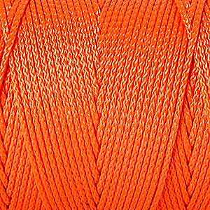 HONGDA Mason Line, 1000 Feet #18 Braided Nylon Mason line String Perfect for Masonry Jobs and for The Layout of General Construction, Gardening, DIY Project, Fluorescent Orange