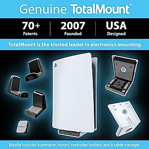 TotalMount Original Mount and Three Controller Holders (Not Compatible with PS5 Slim)