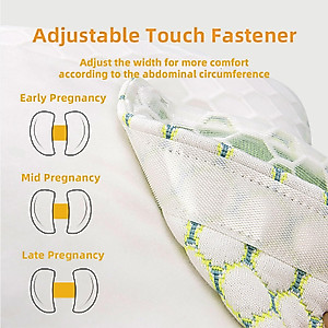 MomNest™ Pregnancy Pillows for Sleeping, Maternity Pillow for Pregnant Women, Adjustable Body Pillow for Pregnant Women, Pregnancy Wedge Pillows Support for Back, Legs, Belly, HIPS (GREEN-A03)