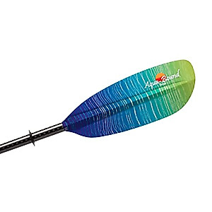 AQUA BOUND Tango Fiberglass Straight Shaft 2-Piece Kayak Paddle