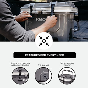 Igloo 24 Qt Gray IMX