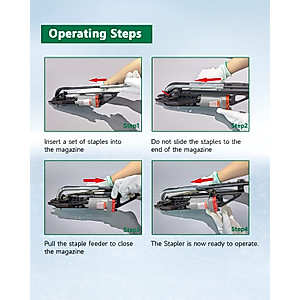 meite SC760 16 Gauge 1/2-Inch Crown 304 Stainless Steel C Ring Staples for SC760C/SC760C-I2 C Ring Tools Closing Diameter of 3.2-4.8mm 4,500 PCS/Small Pack (1 Small Pack)