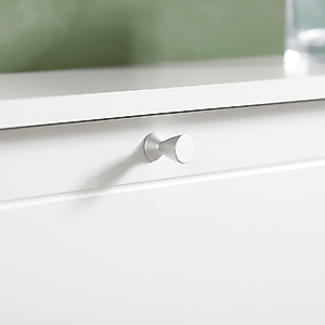 Haotian Shoe Cabinet with 2 Flip-Drawers, Freestanding Shoe Rack, Narrow Shoe Organiazer, Freestanding Shoe Rack, White, FSR99-W, 7.1" D x 29.9" W x 30.7" H, FSR99-W