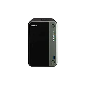 QNAP TS-253D-4G 2 Bay NAS for Professionals with Intel® Celeron® J4125 CPU and Two 2.5GbE Ports (TS-253D-4G-AMZ-US)