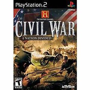 History Channel: Civil War: A Nation Divided - PlayStation 2