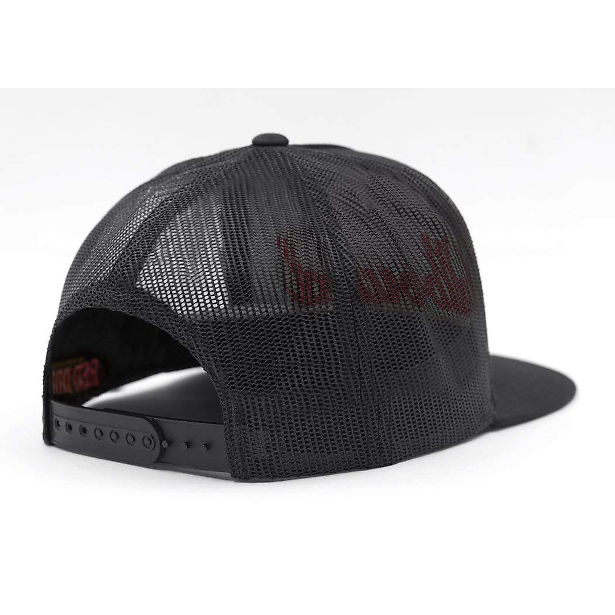 RED DEVIL CLOTHING Hellbound Mens Trucker Hats | Mesh Baseball Snapback Cap | Adjustable Mesh Back Cooling Cap