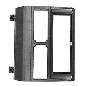 Black Single Din Dash Kit Includes Pocket Wire Harness and Antenna Adapter Compatible with Chevrolet and Compatible with GMC 1988-1996 Truck Models