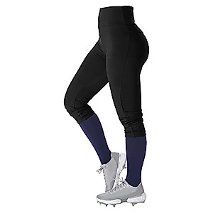 CHAMPRO Women's Standard Yoga-Pant, Black, Small