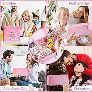 WQOE Birthday Gifts for Women, Mothers Day Gifts, Birthday Gift Basket for Women Gifts for Mom Her Sister Wife, Thank You Gifts Box for Women, Wine Glasses & Relaxing Spa Gift Set