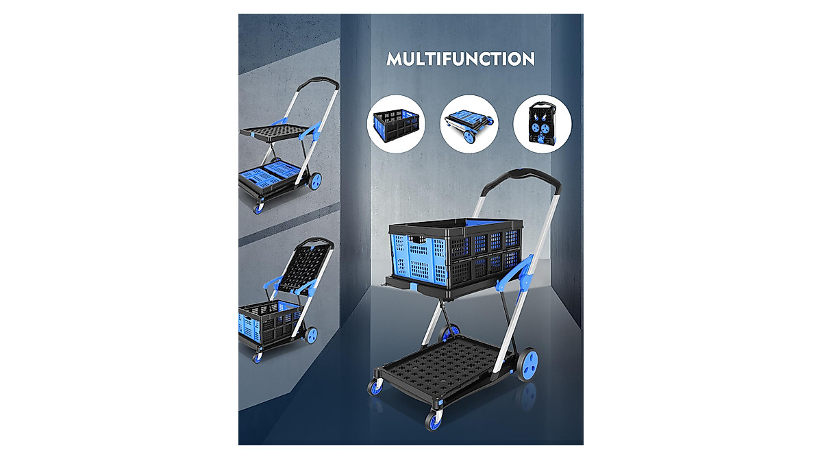 Collapsible Utility Cart - Versatile & Easy to Use