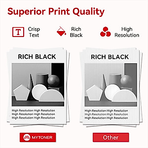 MYTONER Compatible Toner Cartridge 121 Replacement for Canon 121 CRG-121 3252C001 Work with imageCLASS D1650 D1620 Printer (Black, 2-Pack)