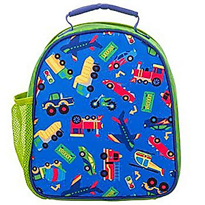 DIBSIES Personalized Trendsetter Lunch Box (Cars, Trucks, Planes, & Trains)