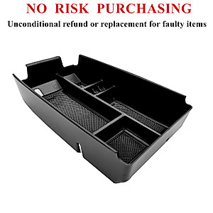 EVTIME Center Console Organizer Interior Storage Box Fits for Ford Escape 2020 2021 2022 2023 2024 and 2021 2022 2023 2024 Bronco Sport Accessories