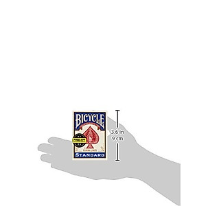 Bicycle Poker Size Standard Index Playing Cards, 2 Deck Player's Pack