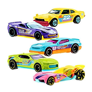 Hot Wheels 2022 Easter Spring Complete Set of 5 Diecast Vehicles