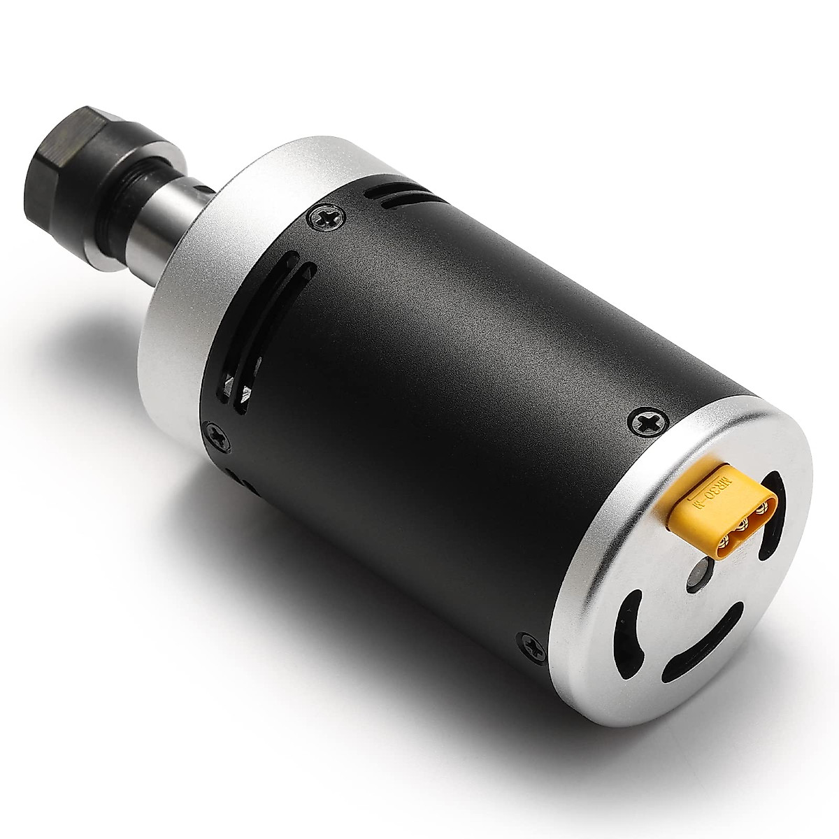 Genmitsu CNC Brushless Motor DC Spindle Kit 24V 12000rpm with Drive Board & Collet Holder Installed, Perfect for 3018 Series CNC Machine