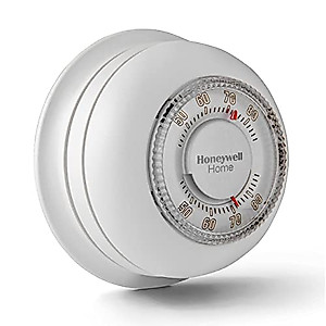 Honeywell Home CT87K1004 The Round Heat Only Manual Thermostat