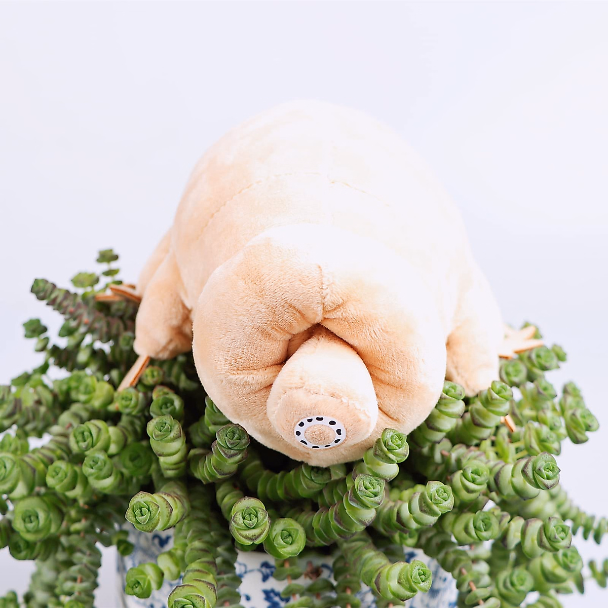 Marble Empire Tardigrade Plush Waterbear Stuffed Animal Water Bear Sea Creature Plush Toy, 9"