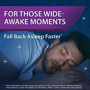 Unisom Simple Slumbers Return-to-Sleep Dissolving Strips 21-Count, Melatonin 3mg, Cool Mint