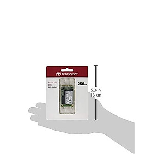 Transcend 256GB MSA230S mSATA SSD, MO-300A, Solid State Drive, SATAIII - TS256GMSA230S