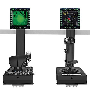 Hikig 2 Set The Desk Mount for The Flight Sim Game Joystick, Throttle and Hotas Systems Compatible with Logitech X56, X52, X52 Pro, Thrustmaster T-Flight Hotas,Thrustmaster T.16000M, Thrustmaster TCA