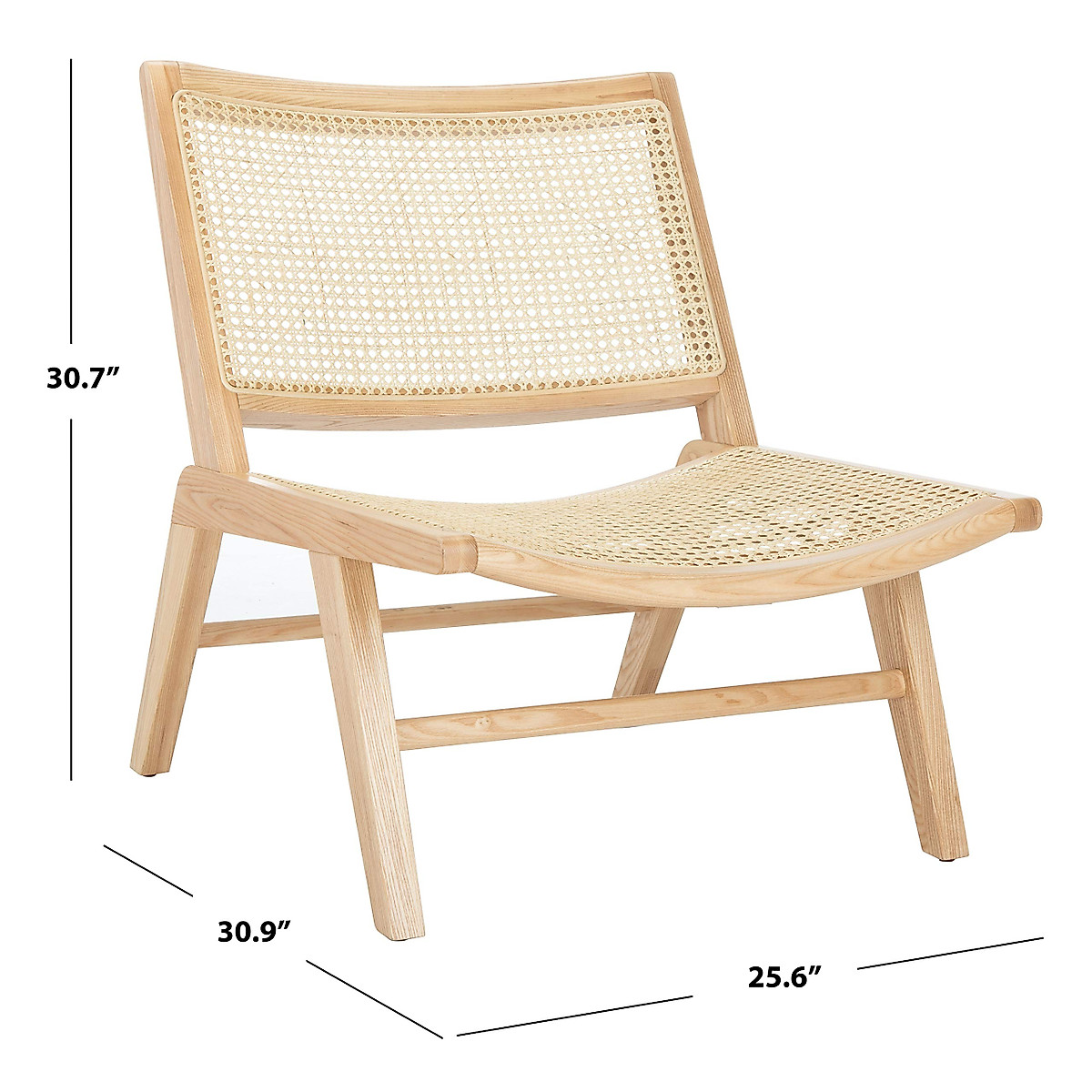 Safavieh Couture Home Auckland Natural Rattan Accent Chair
