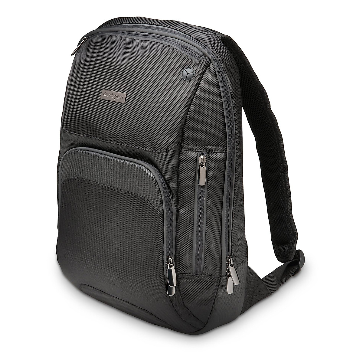 Kensington Triple Trek Slim Backpack for MacBooks, Chromebooks, Tablets & Ultrabooks up to 13-Inch-14-Inch (K62591AM), Black