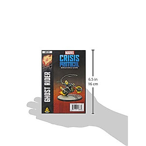 Marvel Crisis Protocol Ghost Rider CHARACTER PACK | Miniatures Battle Game | Strategy Game for Adults and Teens | Ages 14+ | 2 Players | Avg. Playtime 90 Minutes | Made by Atomic Mass Games