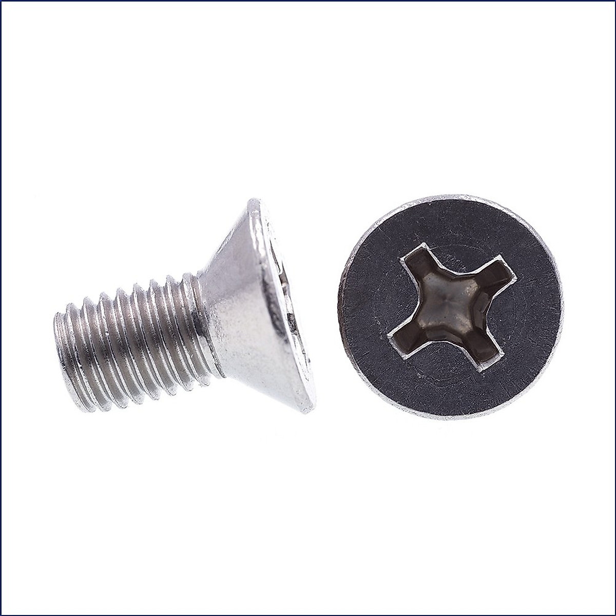 Prime-Line 9001699 Machine Screws, Flat Head, Phillips Drive, 1/4 in-28 X 1/2 in (10 Pack)