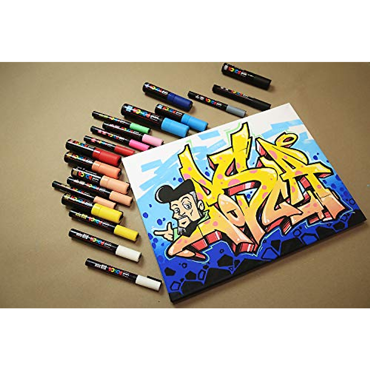 uni-ball 182522 Marker Uni POSCA Bullet Tip 1.8-2.5 mm Line Width Apricot