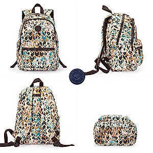 Montana West Western Backpack Purse for Women Waterproof Rucksack Casual Daypack for Laptop Travel MWB-1004-KH