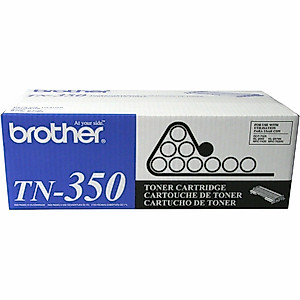 Brother Genuine Black Toner Cartridge, TN350, Replacement Black Toner, Page Yield Up To 2,500 Pages