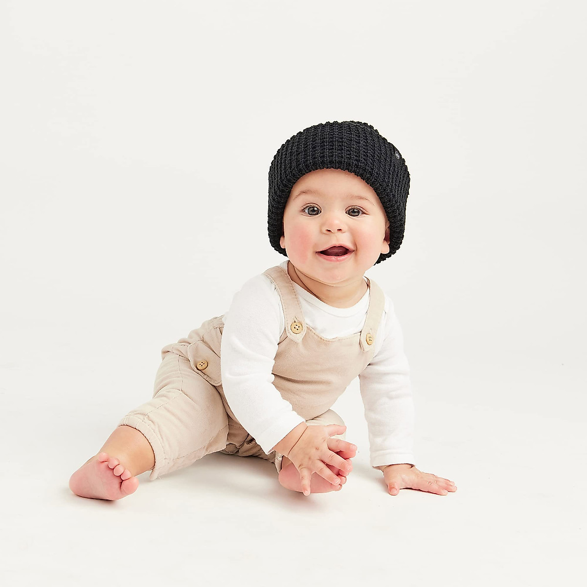 Hemlock Hat Co. Baby Ranger Beanie (Lavender Waffle)