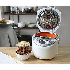 Tiger JAX-S10U-WY 5.5-Cup (Uncooked) Micom Rice Cooker & Warmer, Steamer, and Slow Cooker