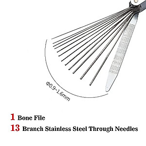 LEHUNDI 2 Pack Torch Tip Cleaner Set Cleaner Nozzles, 13 Wire Set Cleaning Wires Welder ​Carb Carburetor Jet Spray Guns Torch Tips Firing Hole Motorcycle Moped Welder Stove Burner Holes Cleaner Tool