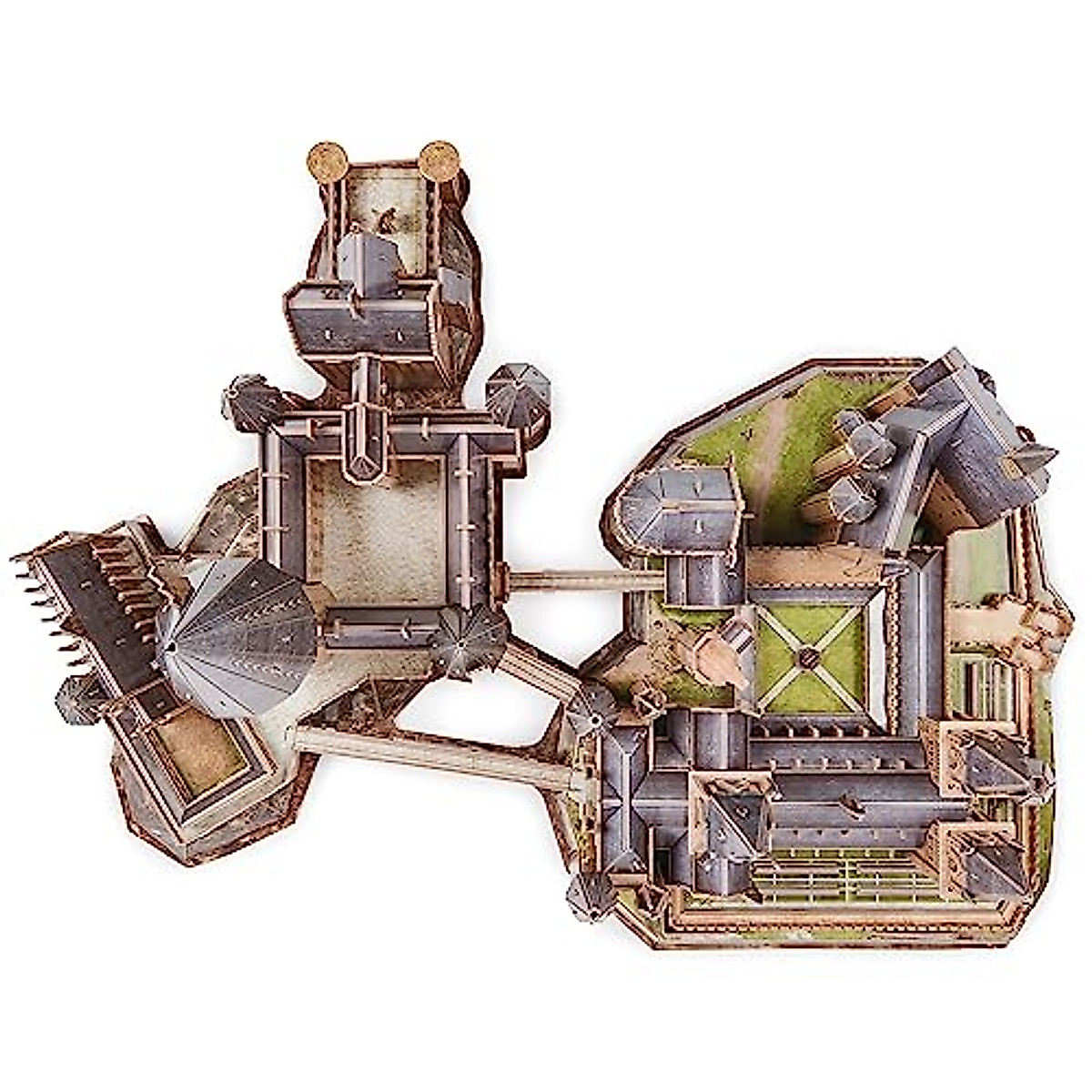 4D Build, Harry Potter Deluxe Hogwarts Castle with Astronomy Tower & Great Hall Over 2ft. Wide Model Kit 384 Pcs | 3D Puzzles for Adults & Teens 12+