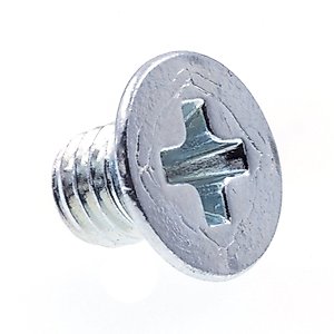 Prime-Line 9120938 Machine Screws, Metric, Flat Head, Phillips Drive, M3-0.5 X 4MM, Zinc (25 Pack)