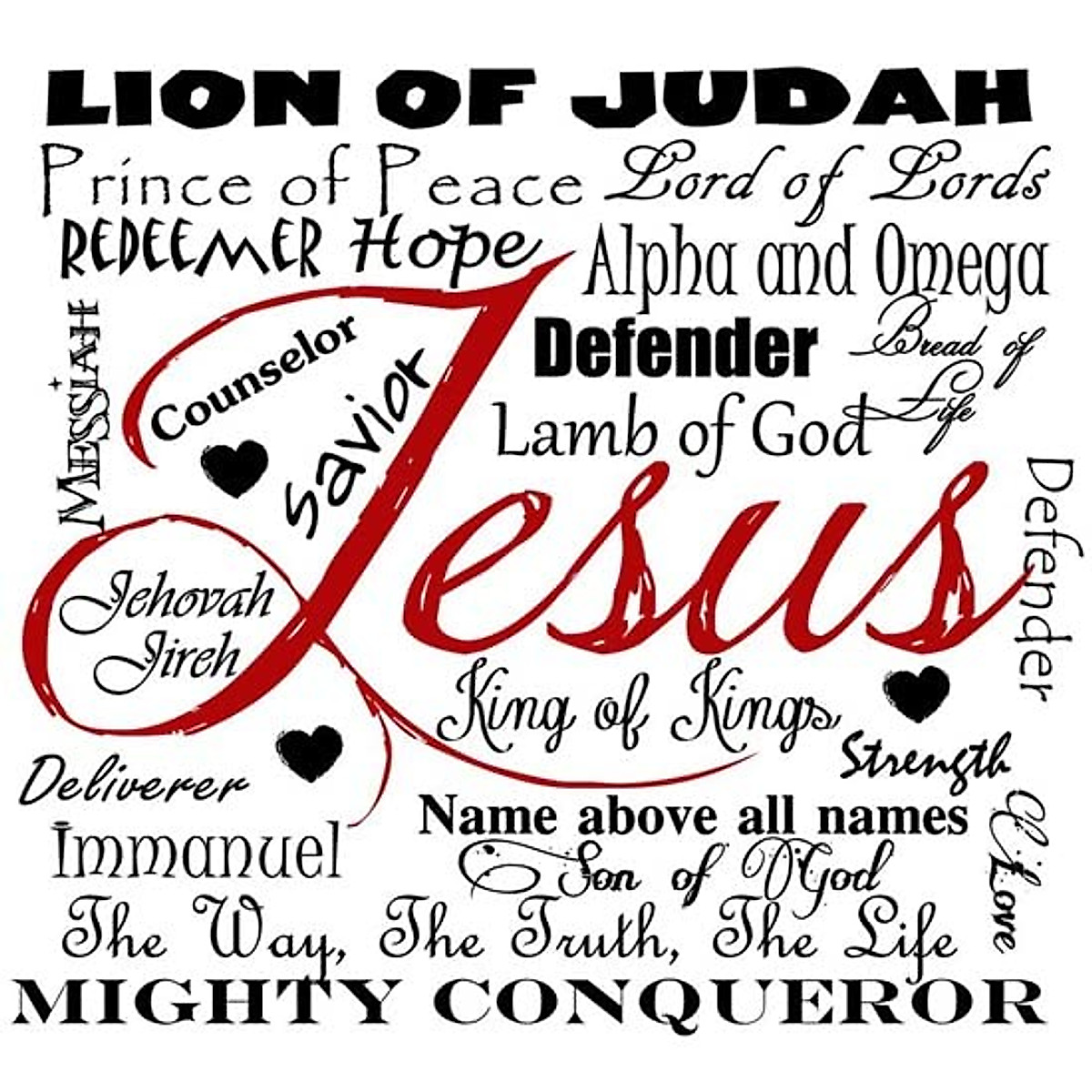 CafePress The Name Of Jesus Mug Ceramic Coffee Mug, Tea Cup 11 oz