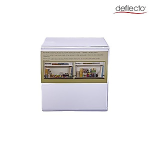 Deflecto Stackable Cube Organizer, 6 inch x 6 inch