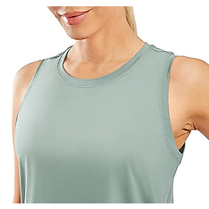 Workout Tops for Women Crop Sleeveless Workout Shirts for Women Athletic Running Yoga Tank Top for Women