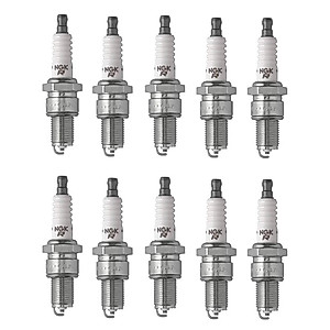 NGK 7788 Pack of 10 Spark Plugs (BPR9ES)